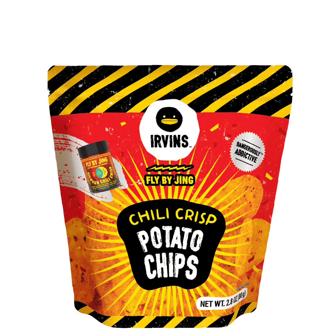 IRVINS x Fly By Jing Chili Crisp Potato Chips